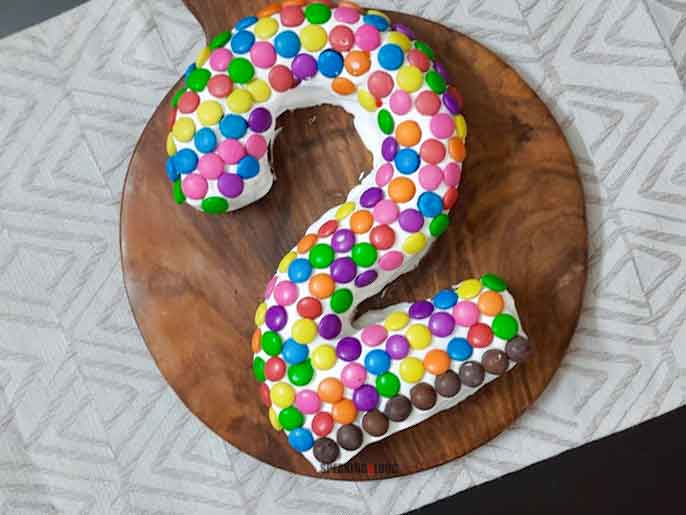 How To Make An Easy Number 2 Birthday Cake Birthday Cake Ideas How To Make An Easy Number 2 Birthday Cake Birthday Cake Ideas