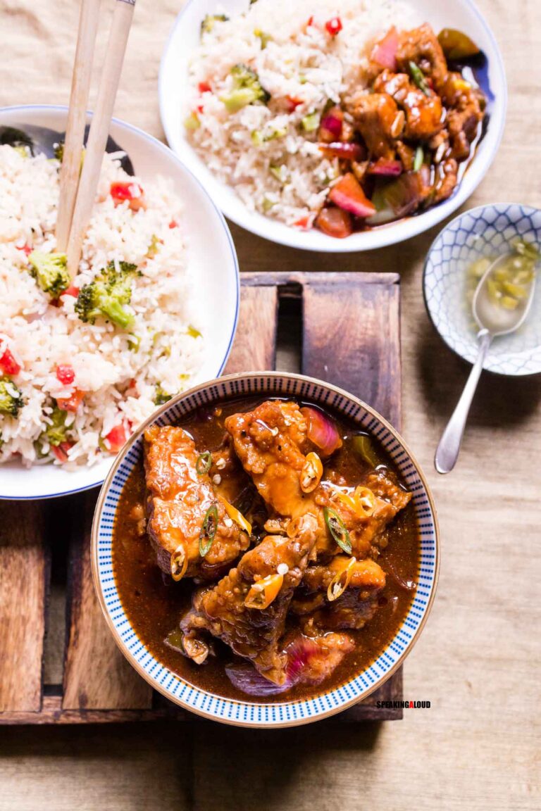 Kolkata-style Gravy Chilli Fish Recipe - Indo-Chinese Recipe