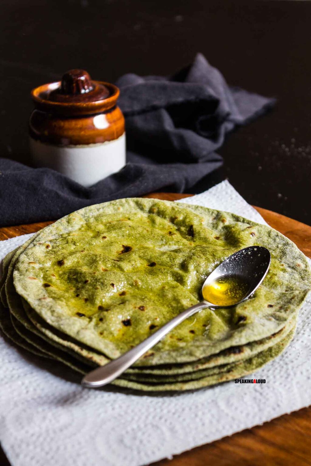 Spinach Flatbread | Palak Roti Recipe - Easy Flatbread Recipe