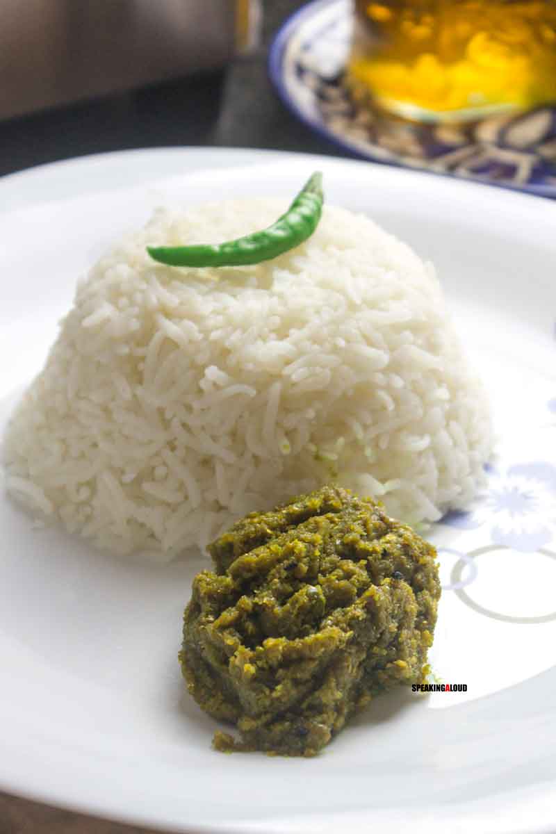 Potol er Khosa Bata | পটলের খোসা বাটা