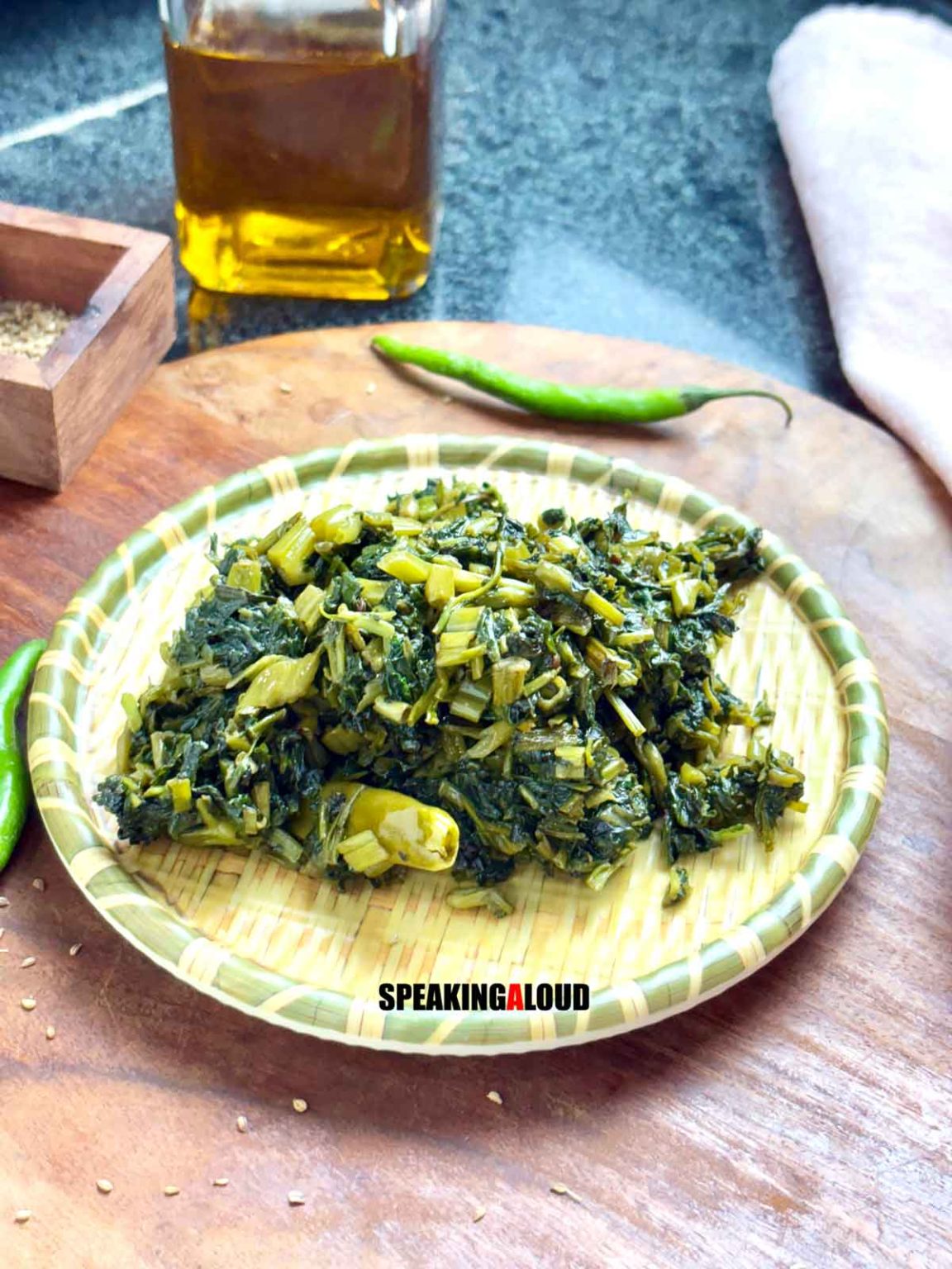 Kolmi Shak Bhaja | কলমি শাক ভাজা
